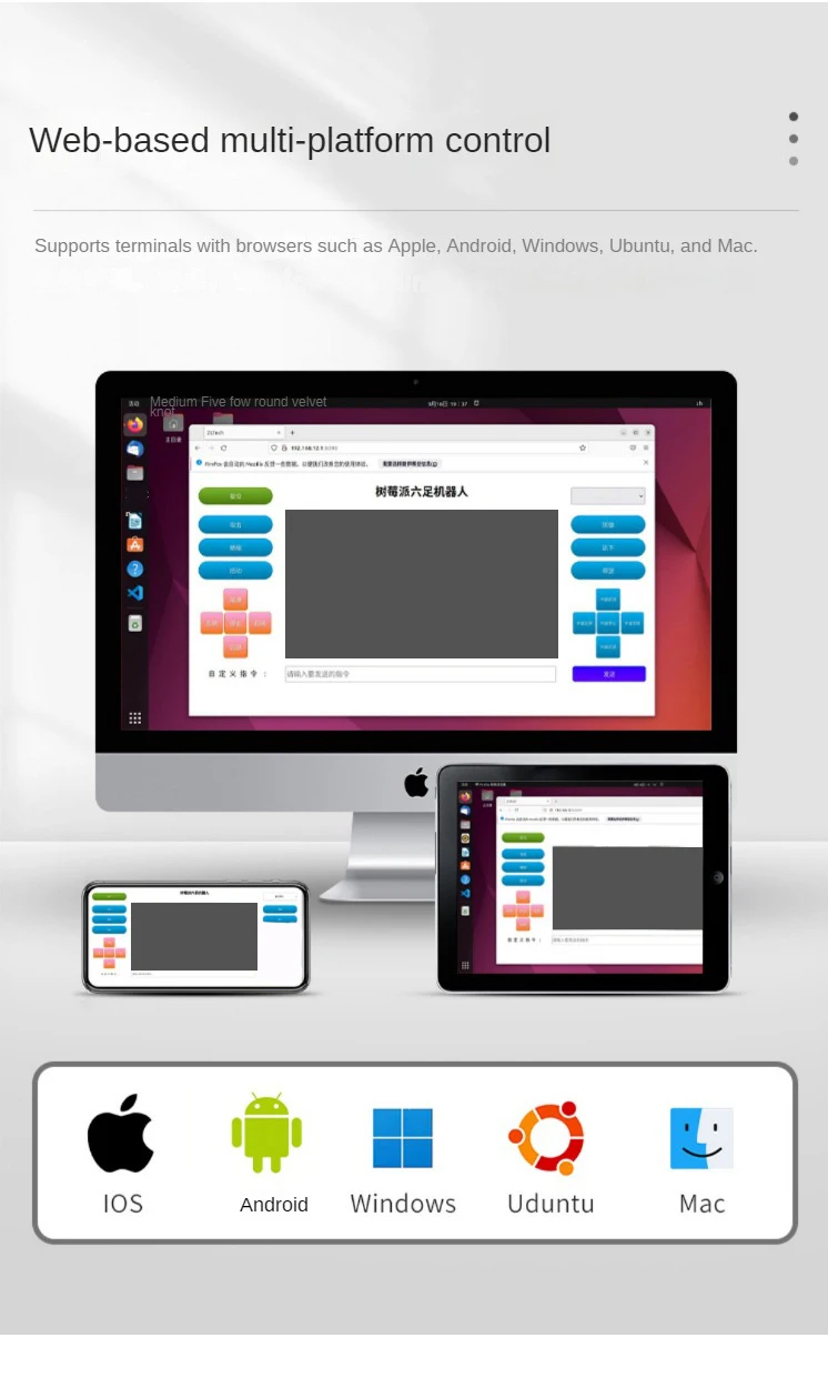 Raspberry Pi Robot Arm Kit with AI Vision Recognition Intelligent Python Programming & ROS ...