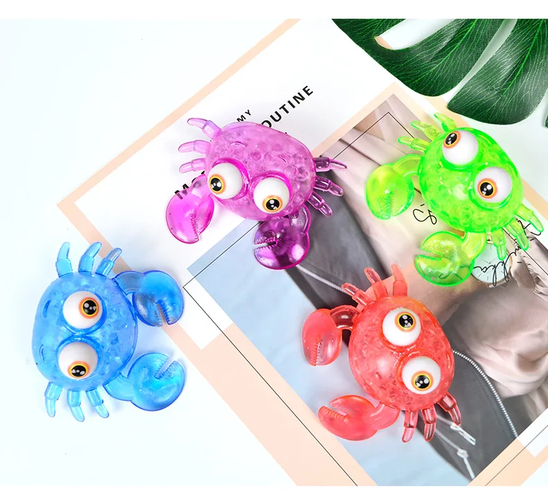 Supply Pinch Music Toy Lovely Crab Pressure Toy Child Accessories ...