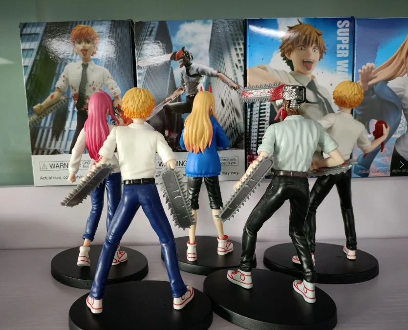 Anime Figurine Chainsaw Man Denji Power Pochita Cartoon Character ...