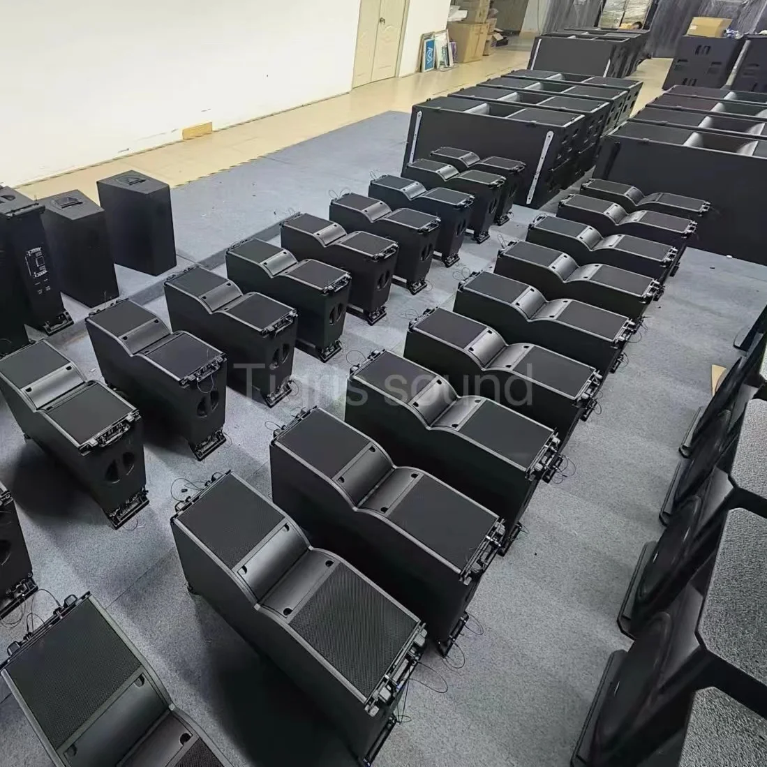 TG K10 Dual 10 Inch Active Line Array Speaker System - 138 dB PA System ...