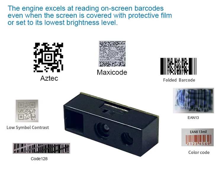 Micro Small Mini Barcode Scanner Module - QR Code 1D 2D