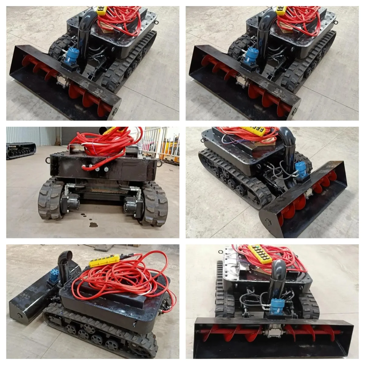 Rubber Tracked Underwater Dredging Robot Full Set Rubber Tracked ...
