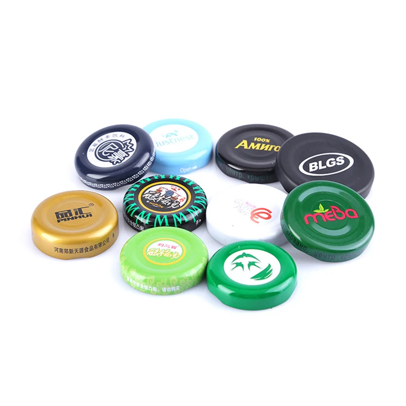 38mm 43mm 53ml 63mm 70mm 82mm 100mm Metal Lug Caps With Safety Button ...