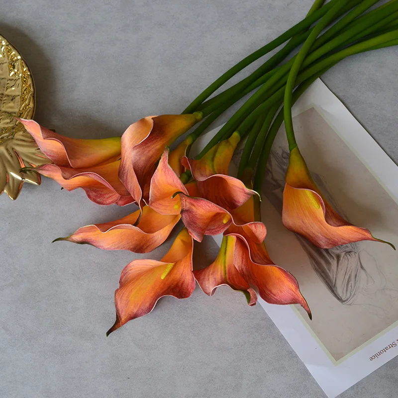 Real Touch EVA Artificial Calla Lilies for Decor & Events