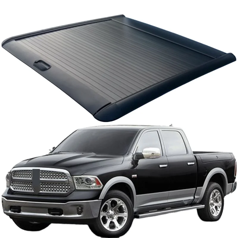 Off-road Accessories Retractable Pickup Truck Bed Lid for Dodge Ram 1500