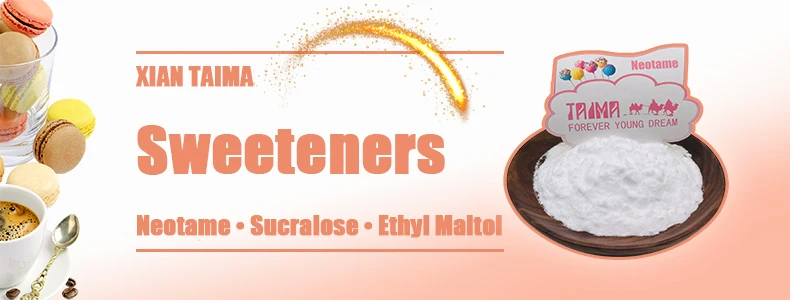 Taima Food Additives Neotame Sweetener Neotame Hot Selling Free Sample ...