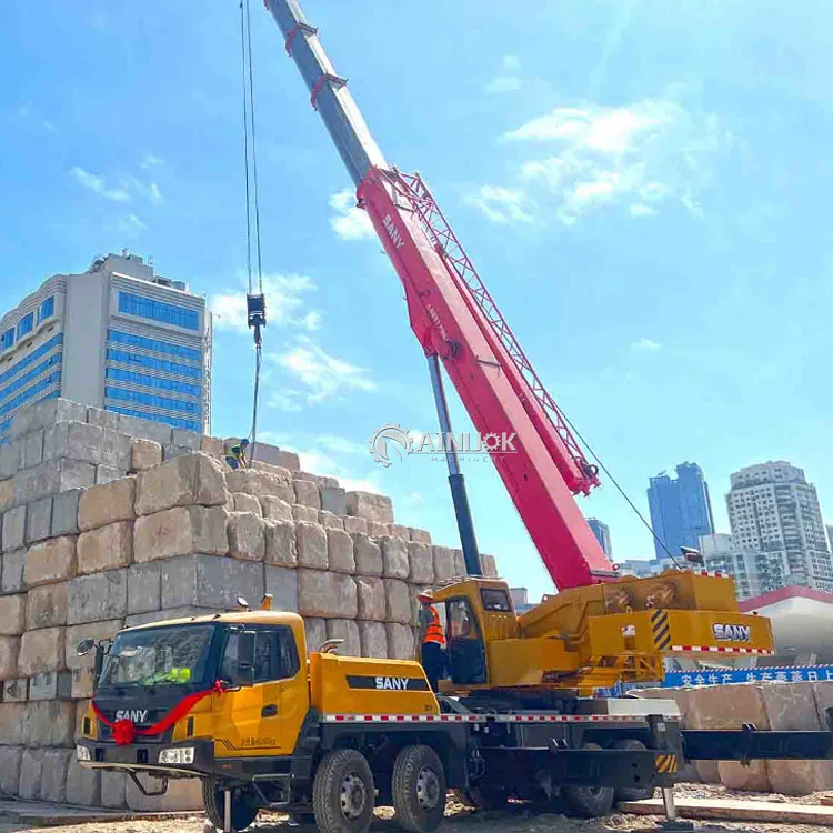 Chinese High Quality Crane Sany Stc550c5-1 Used Truck Crane Sold Cheaply 55 Ton And Other Sany ...