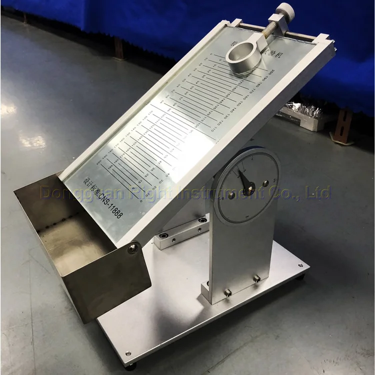 Adhesive Tape Strength - Rolling Ball Testing Machine