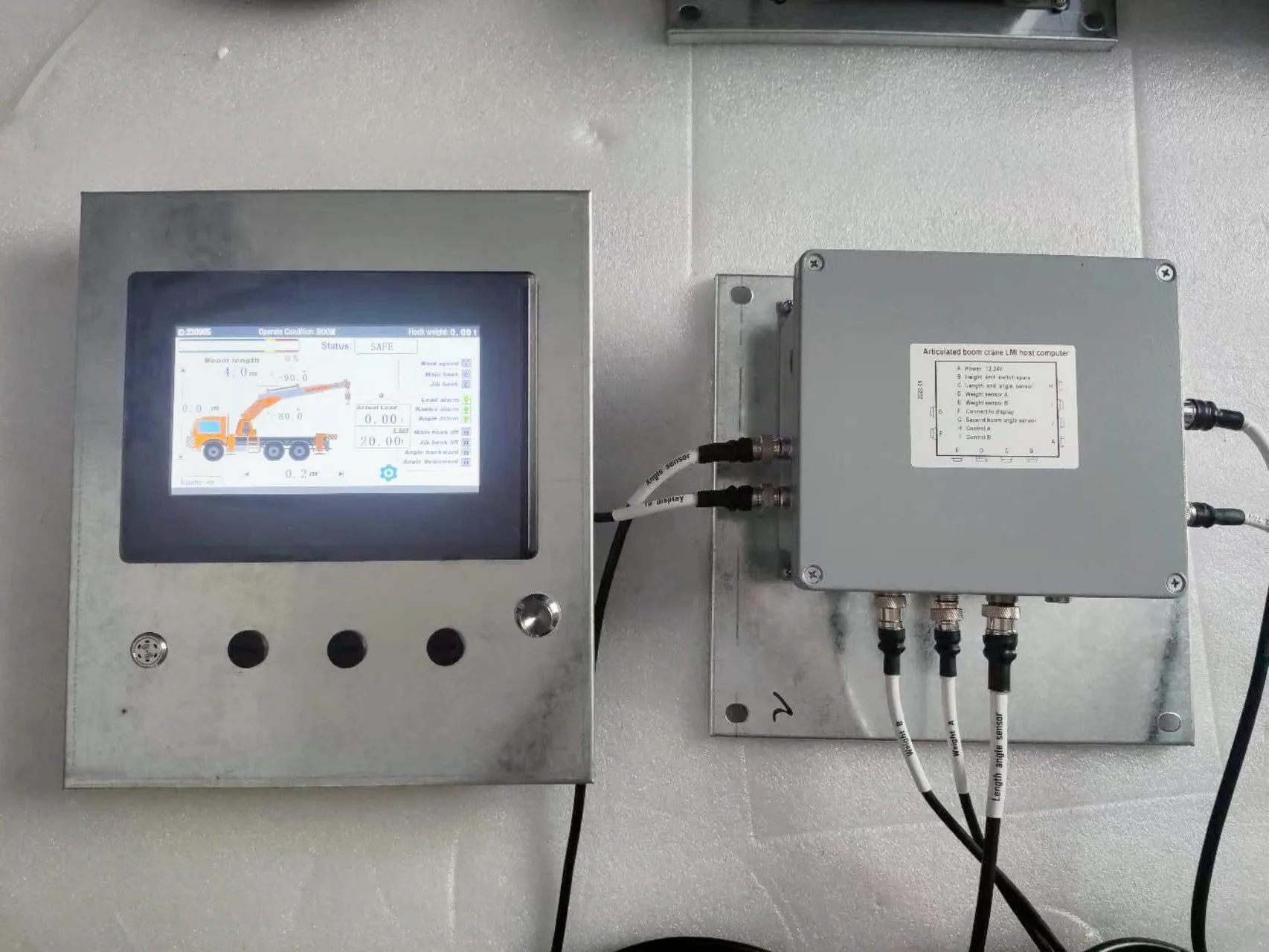 Jib Crane Lmi Load Moment Indicator/load Moment Limiter - Buy Lmi,Load ...