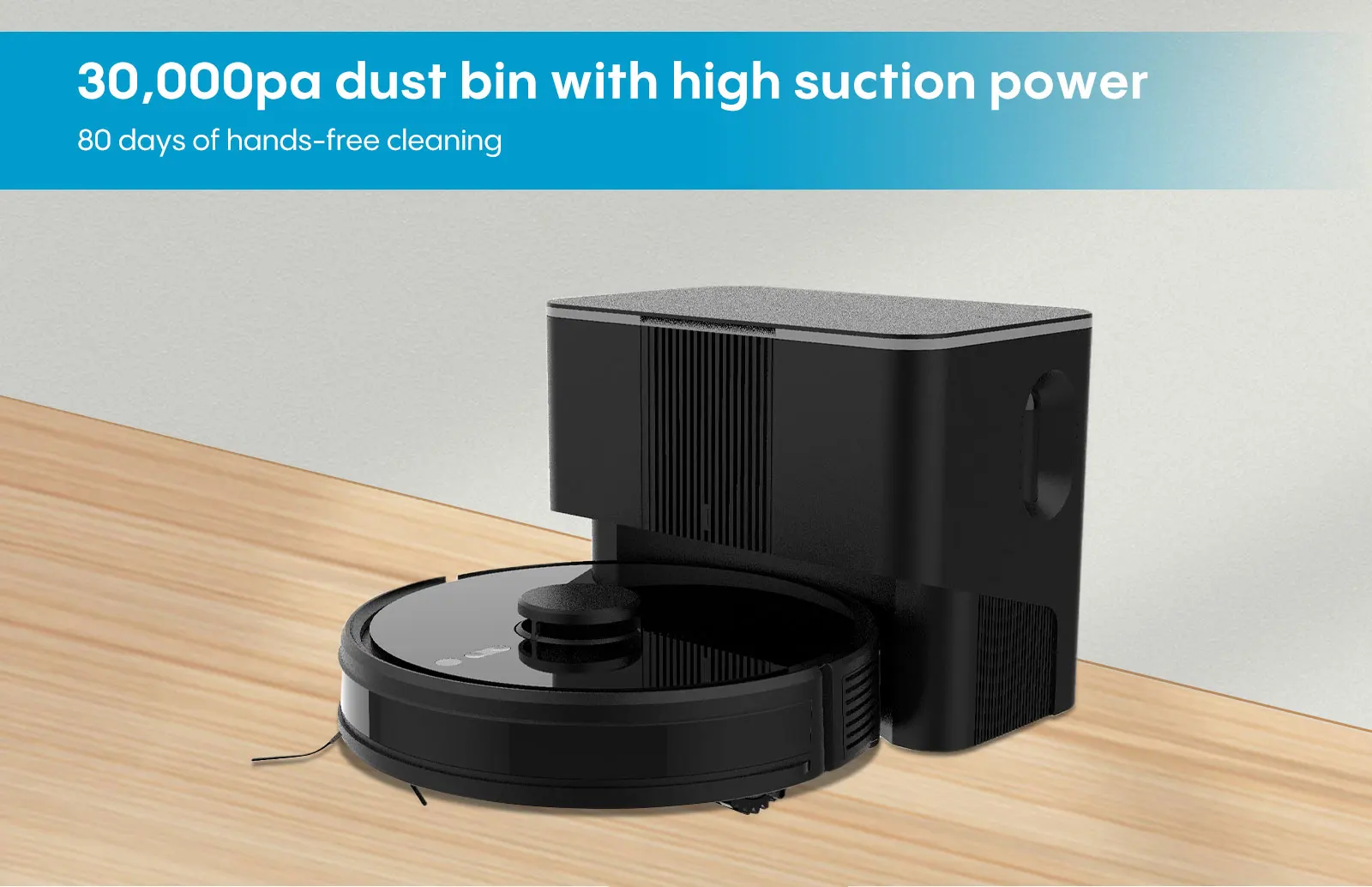 Bagotte Smart Self-Emptying Dustbin - Efficient Cleaning