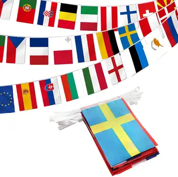200 Countries String Flag International Bunting Banners For Party ...