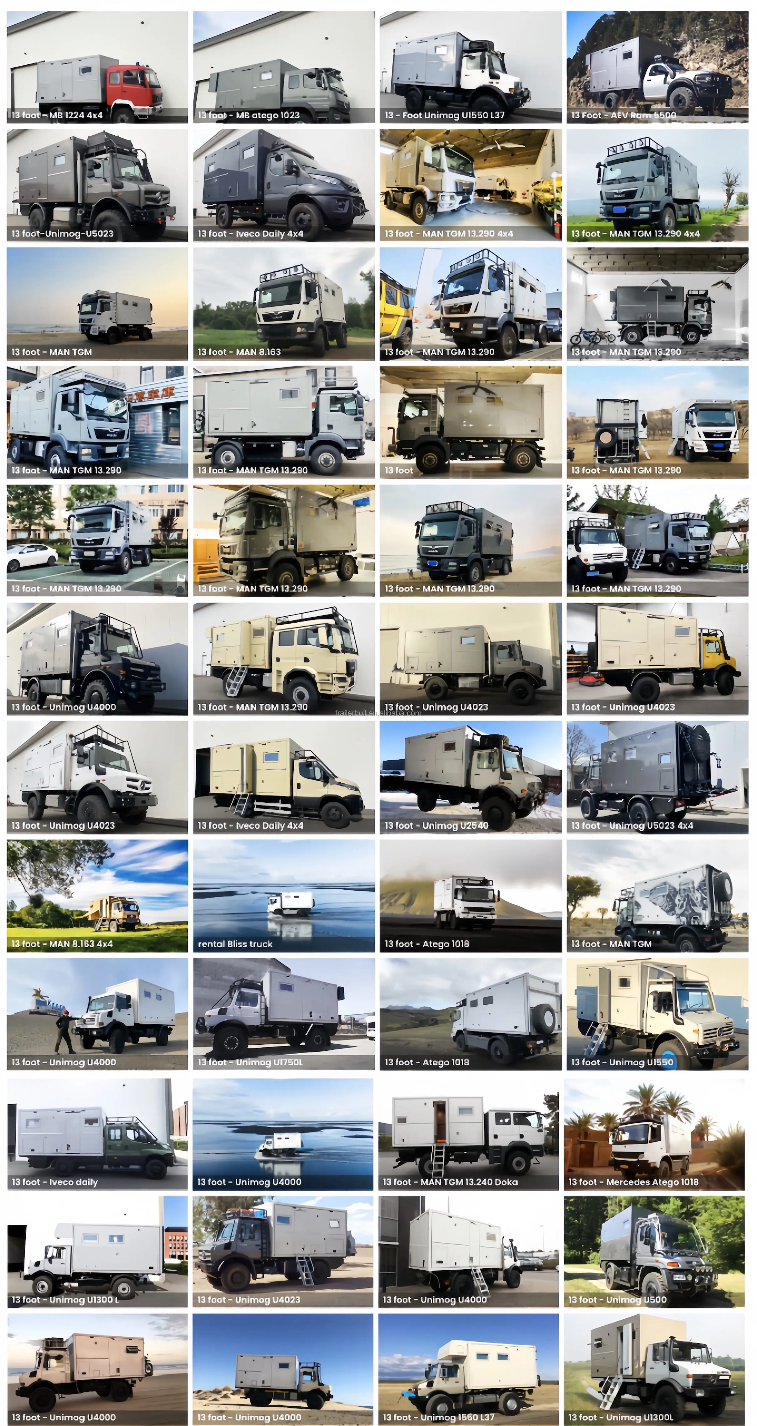 Customizable 20ft Expedition Truck Camper - DIY Overland RV for Luxury ...