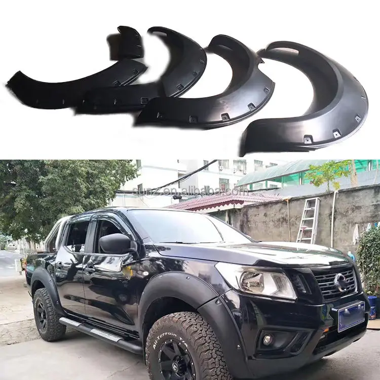 Car Pickup Truck 4x4 Modified Fender Flare for Nissan Navara D22 ...