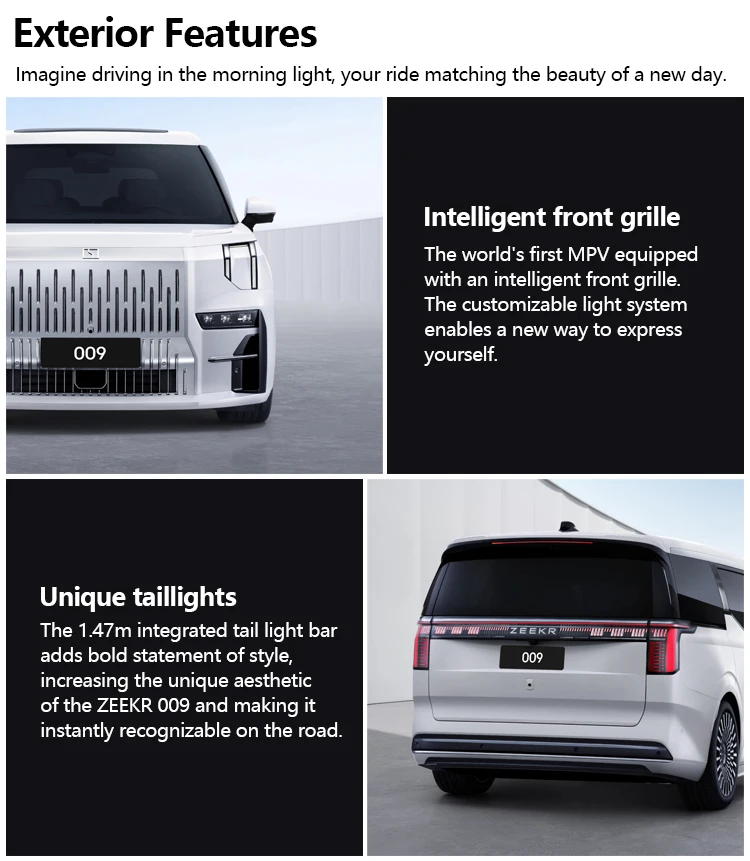 Electric Cars 2023 Zeekr 009 Geely Ev Zeekr 009 140kwh Electric Jike ...