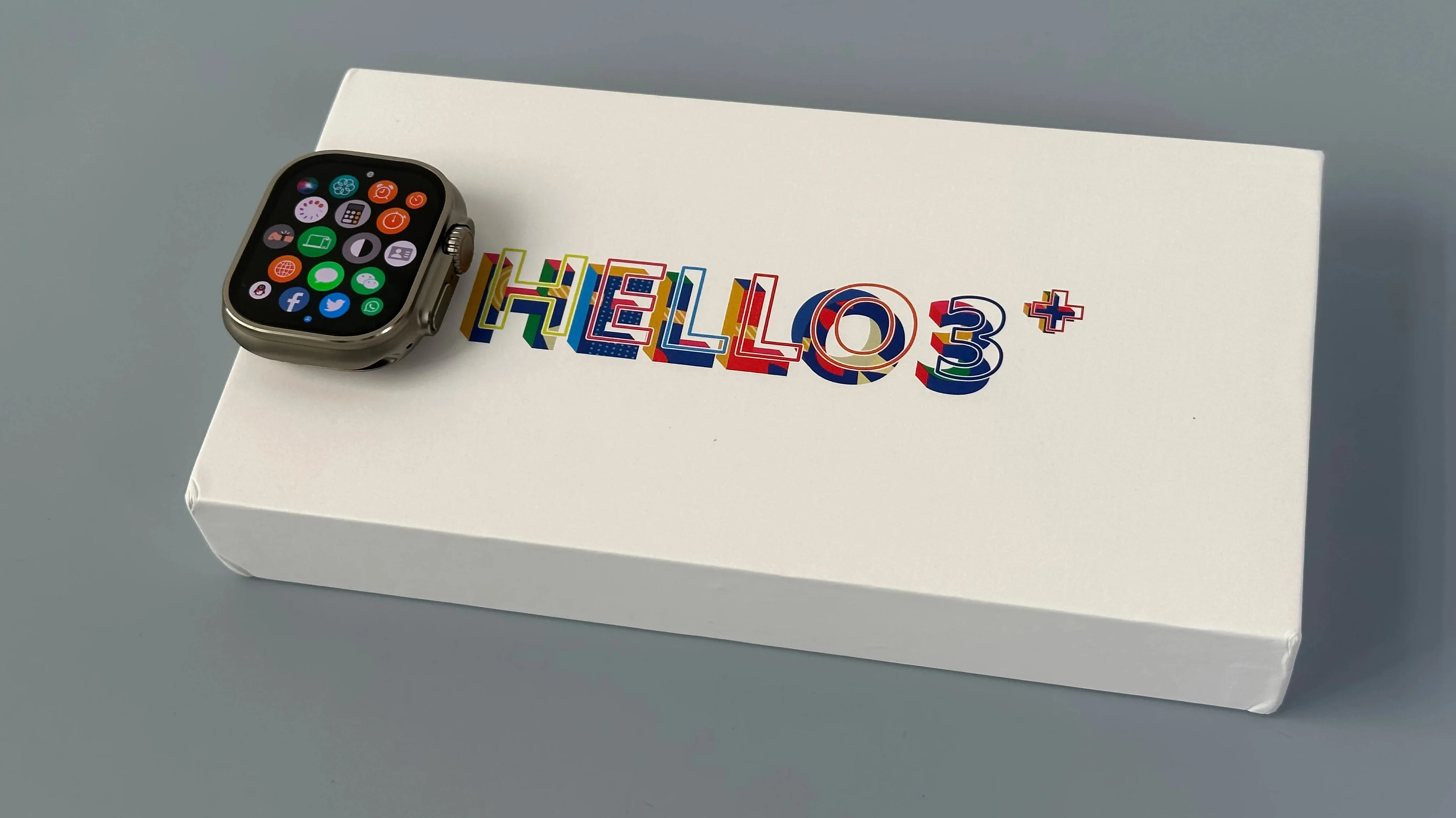 Hello Watch 3+ Upgraded Gen 3 Montre Amoled Smartwatch Reloj ...