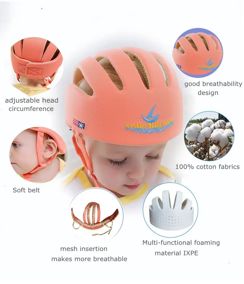 High Quality Baby Safety Helmets for Toddlers Learning to Walk