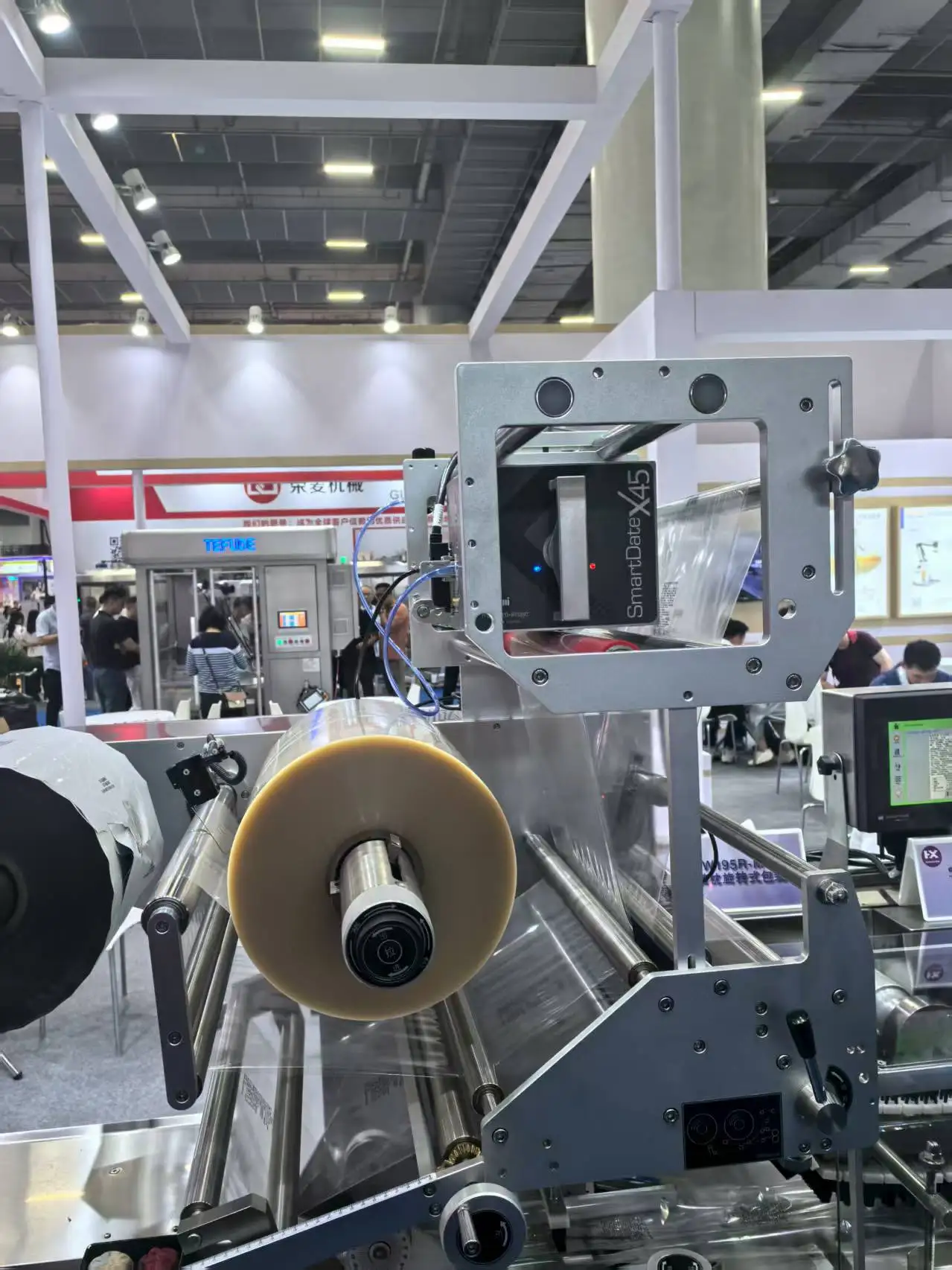 Markem Imaje Smartgate X45 32mm Print Head Industrial Date Encoder TTO Heat Transfer Coding ...