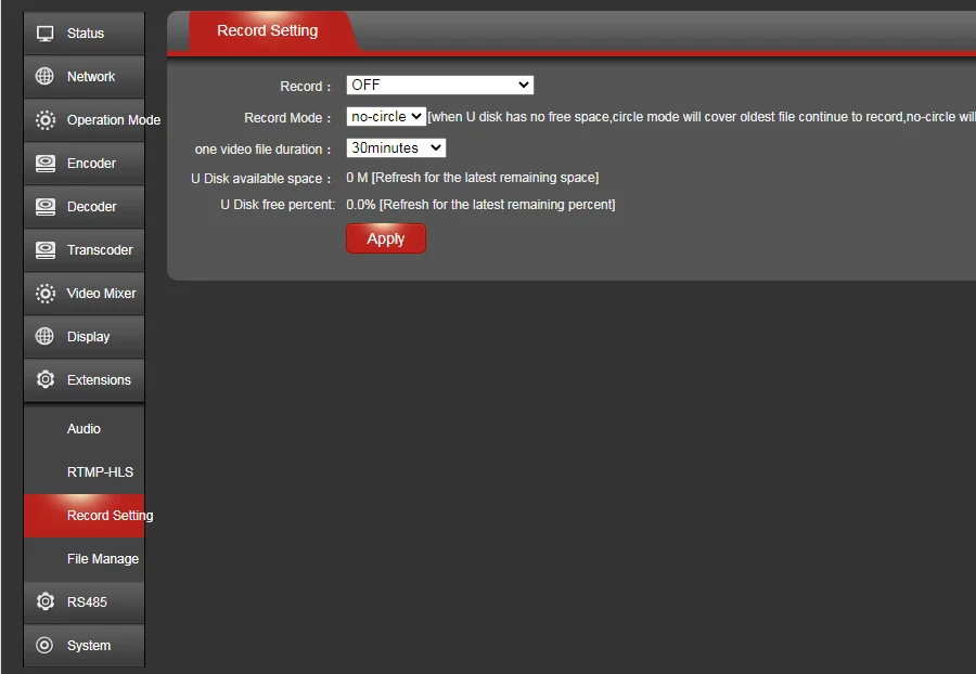 2 Channels 4K HDMI Video Encoder with 8 Channels Decoder