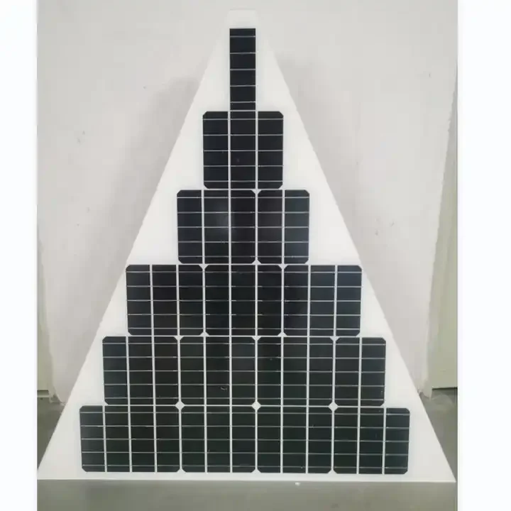Custom Triangle Shape Solar Panel Flexible 12v 80w 100w 120w Triangular ...