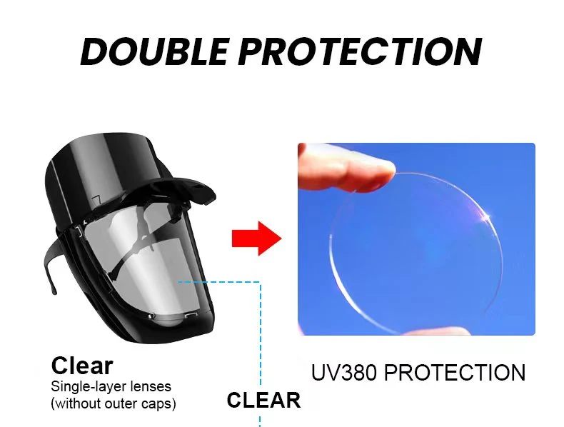 Auto Darkening Weld Helmet Heat-resistant Protective Eyes Face Shield ...