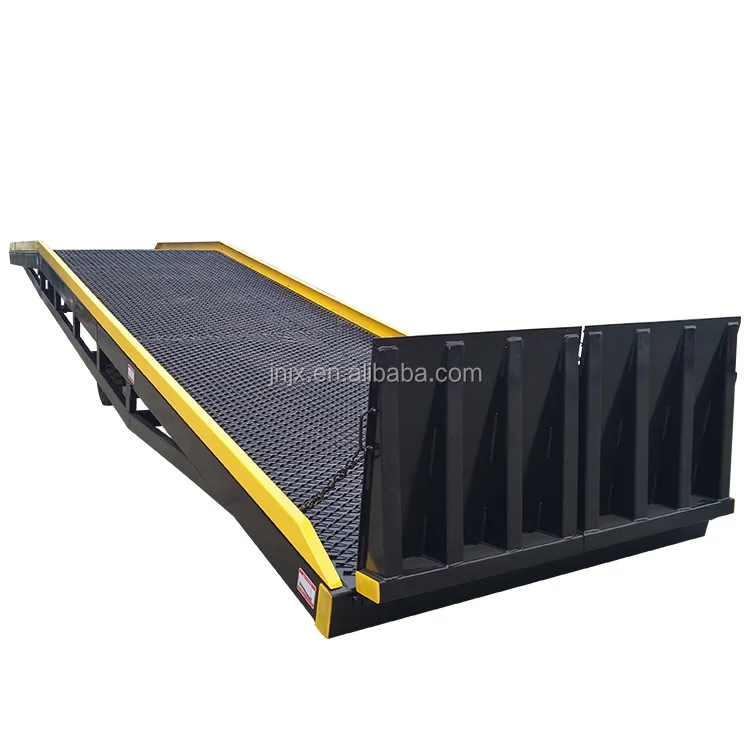 Dock To Ground Ramp Platform Truck Unloading Mobile Shipping Container Load Loading Ramp China ...