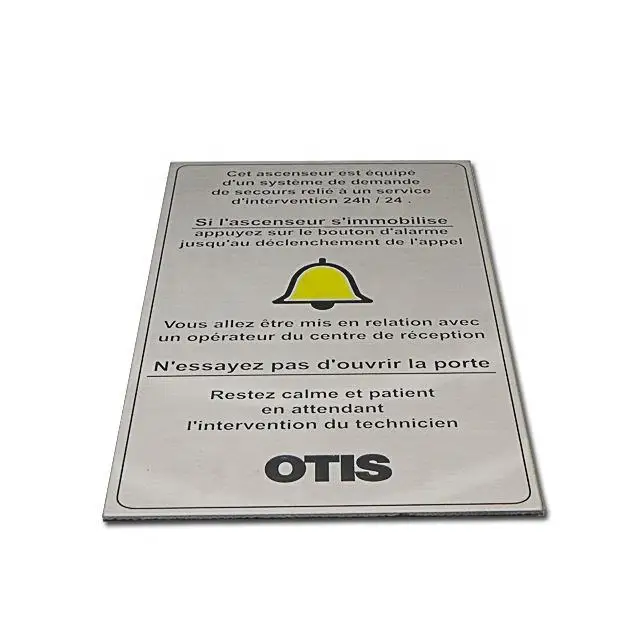 Hot Price Printing Custom Sticker Barcode Aluminum Logo And Engraved ...