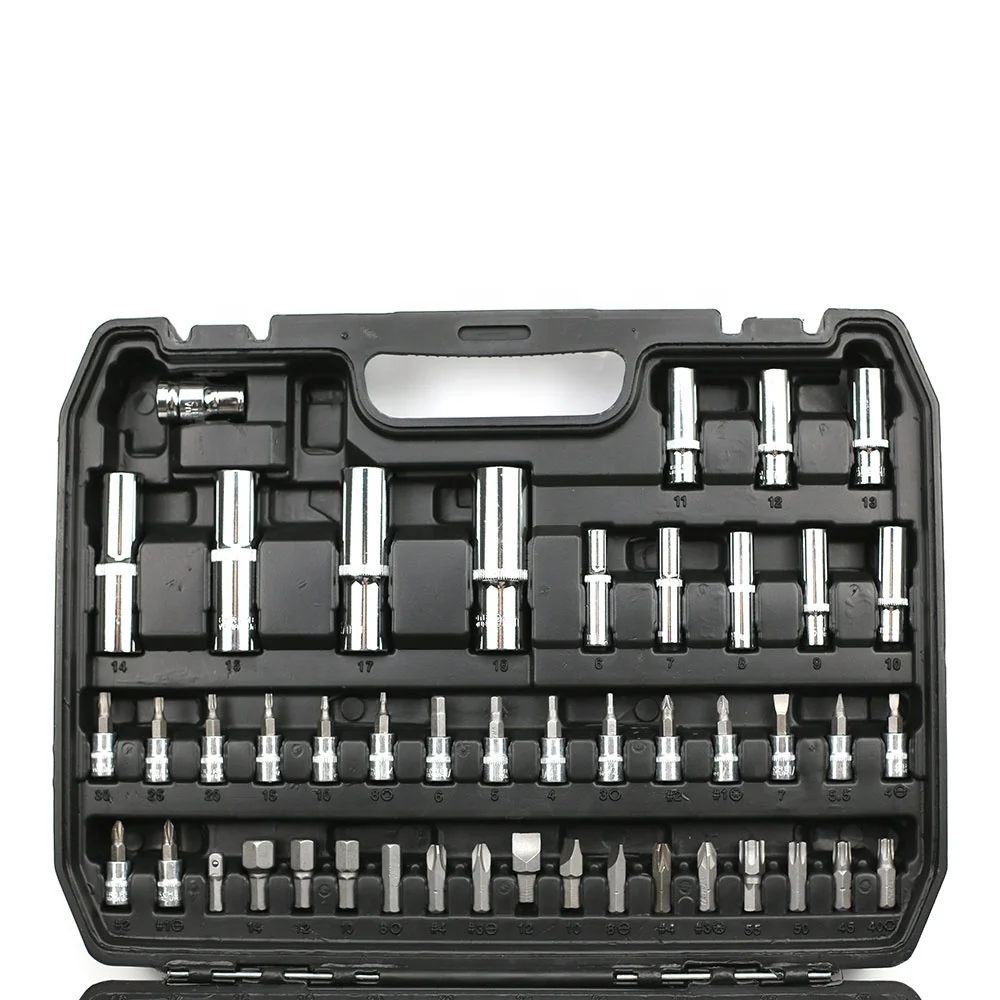 94pcs Multi-Function Ratchet Handle Socket Set Tool Kit
