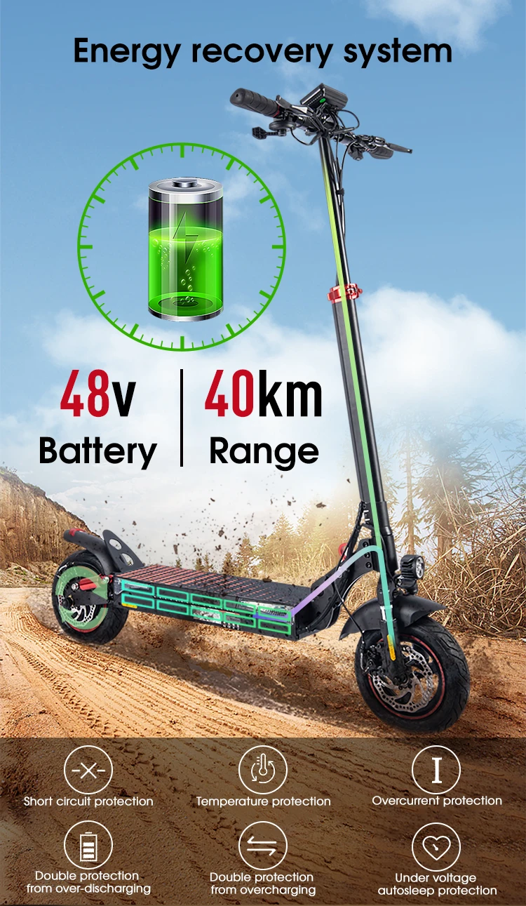 Maxwheel T4 Electric Scooter - 500w Motor High Speed Off-road