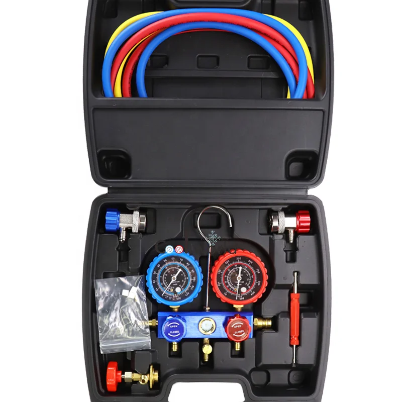 Coolworld R134a Manifold Gauge Set Air Conditioning Pressure Manifold ...