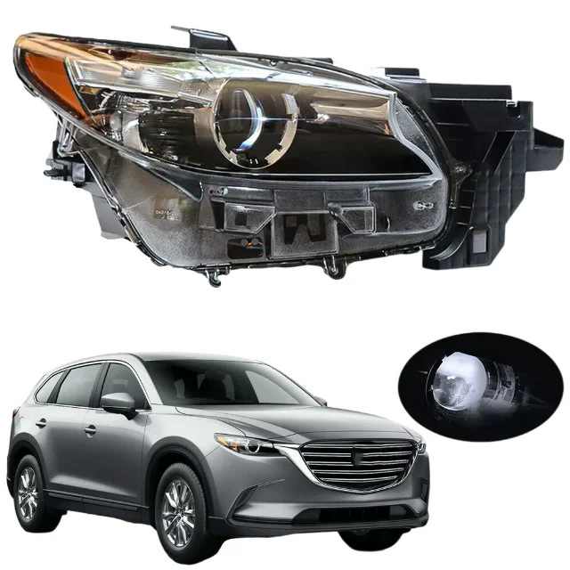 For Mazda Cx-9 Cx9 2016-2023 Usa Version Led Headlight Headlamp Tm52 ...