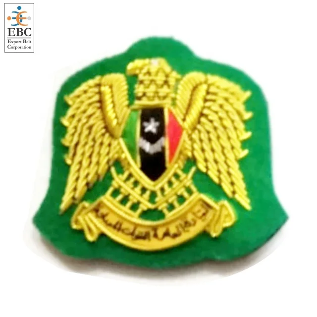 OEM United Arab Emirates Bullion Hat Badge - Custom Insignia
