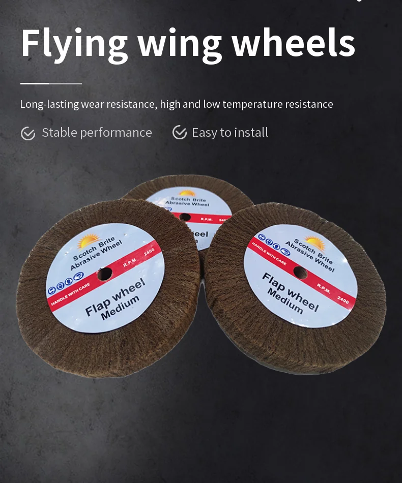 Wire Drawing Wheel Metal Surface Hardware Grinding Stainless Steel ...