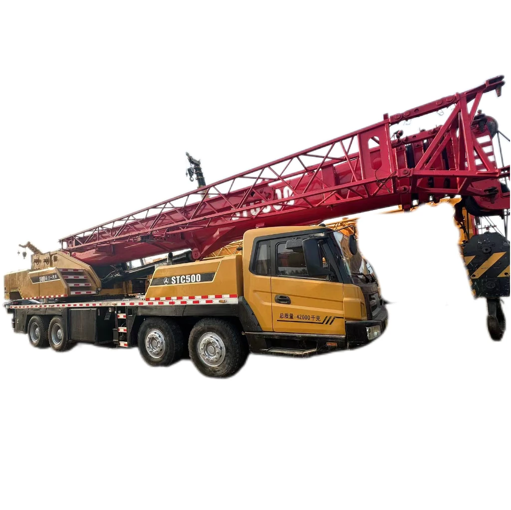 SANY STC 500 Third Generation Hybrid Car Crane 50 Ton Rated/Max Lifting ...