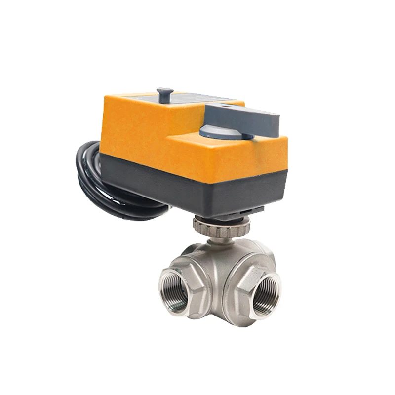 Winner 24VAC/DC Modulating Control 3 Way SS Valves DN15-DN25