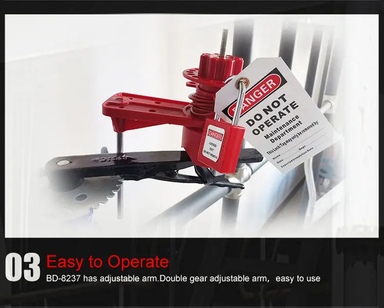 Safety Locks Valve Lockout Tagout - Secure & Easy Install