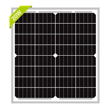 Small Solar Panel 12v 18v 24v 20w 25w 30w 30watt 30 Watts 40w 50w ...