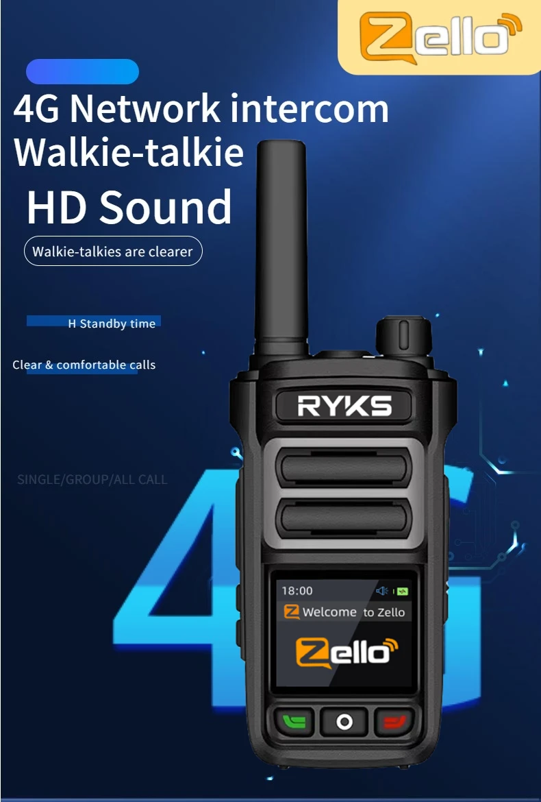 Wifi Bluetooth Long Range Profesional Powerful Two Way Radio100km Zello ...