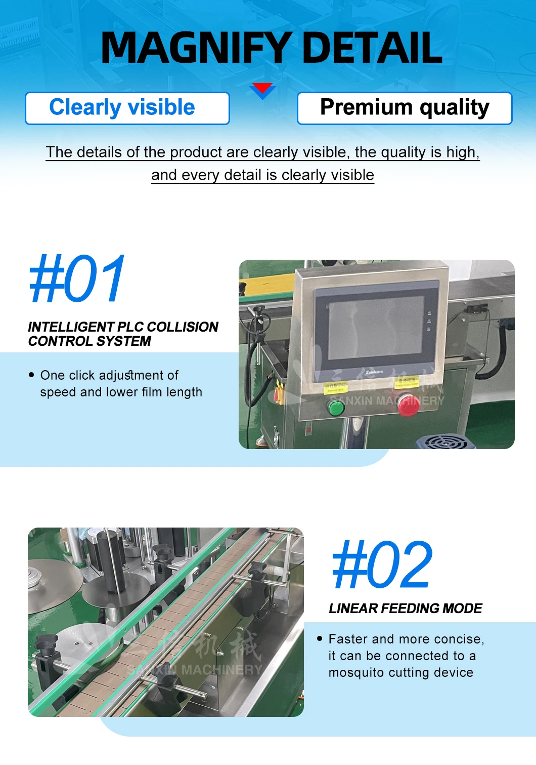 Automatic Fully Automatic Vertical Plastic Bottle Labeling Machine