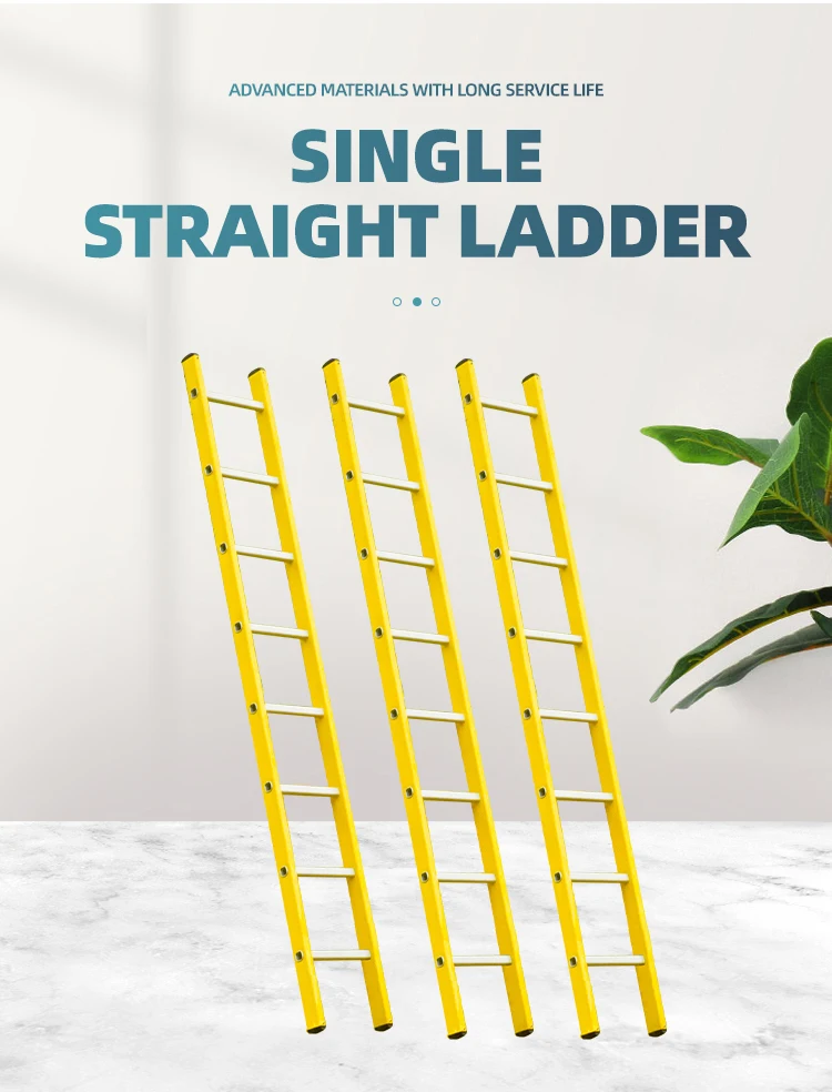Electrical Work Insulated Ladder 16 ft Fiberglass Ladder Fiberglass ...