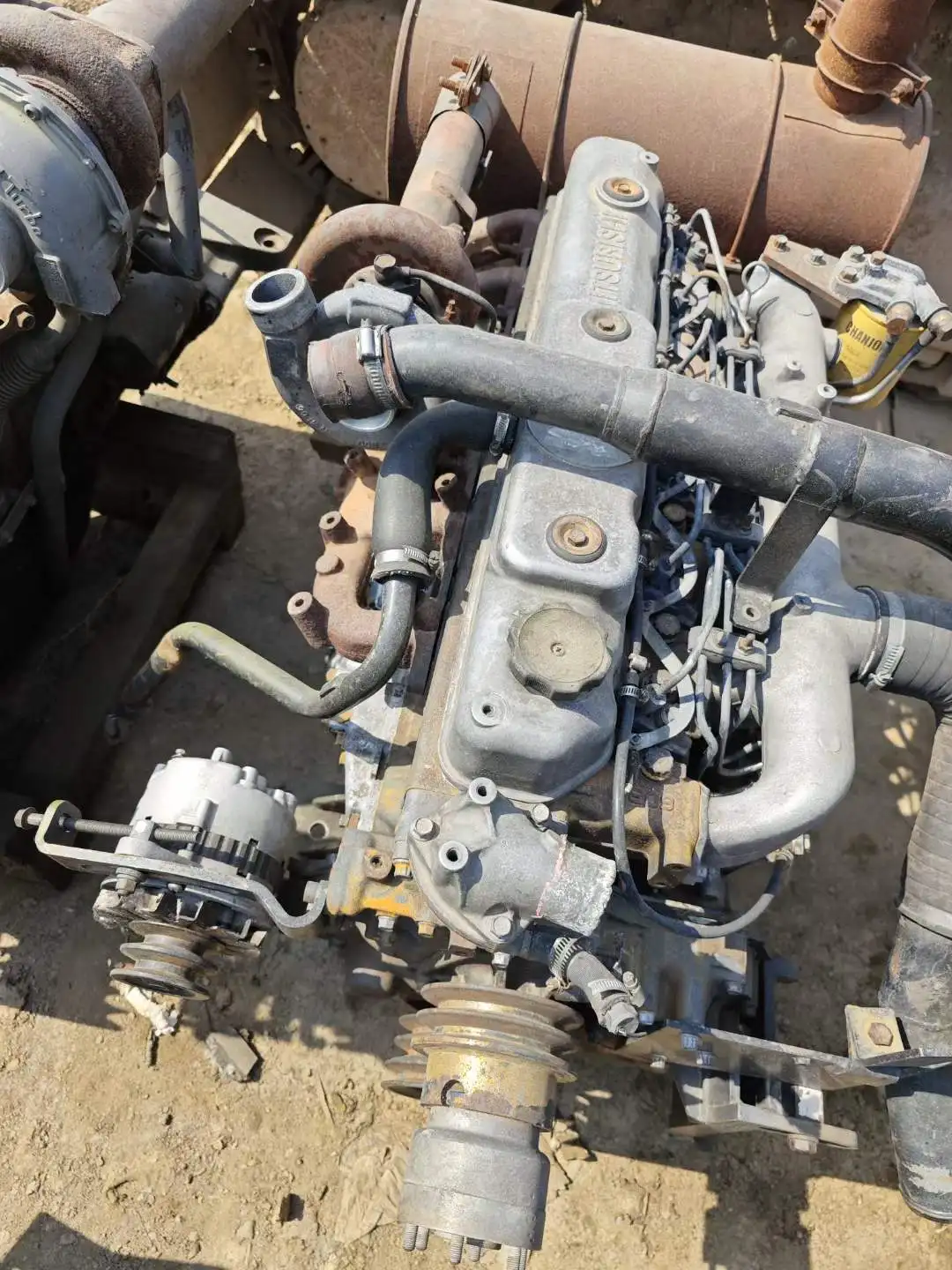 Used Complete diesel Engine MITSUBISHI 6D34 ENGINE with Good Condition ...