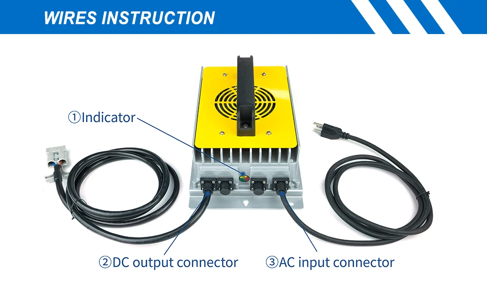 New Waterproof 48v Charger - Fast, Reliable Battery Charging
