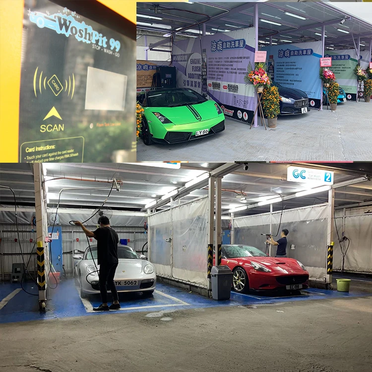 V3 Self Service Car Wash Machine - 24h Station with AWOARA