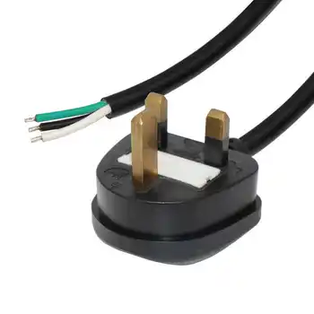 Bs 1363 Plug To Open End Wall Slim Stripped Tinned Extension Cord ...