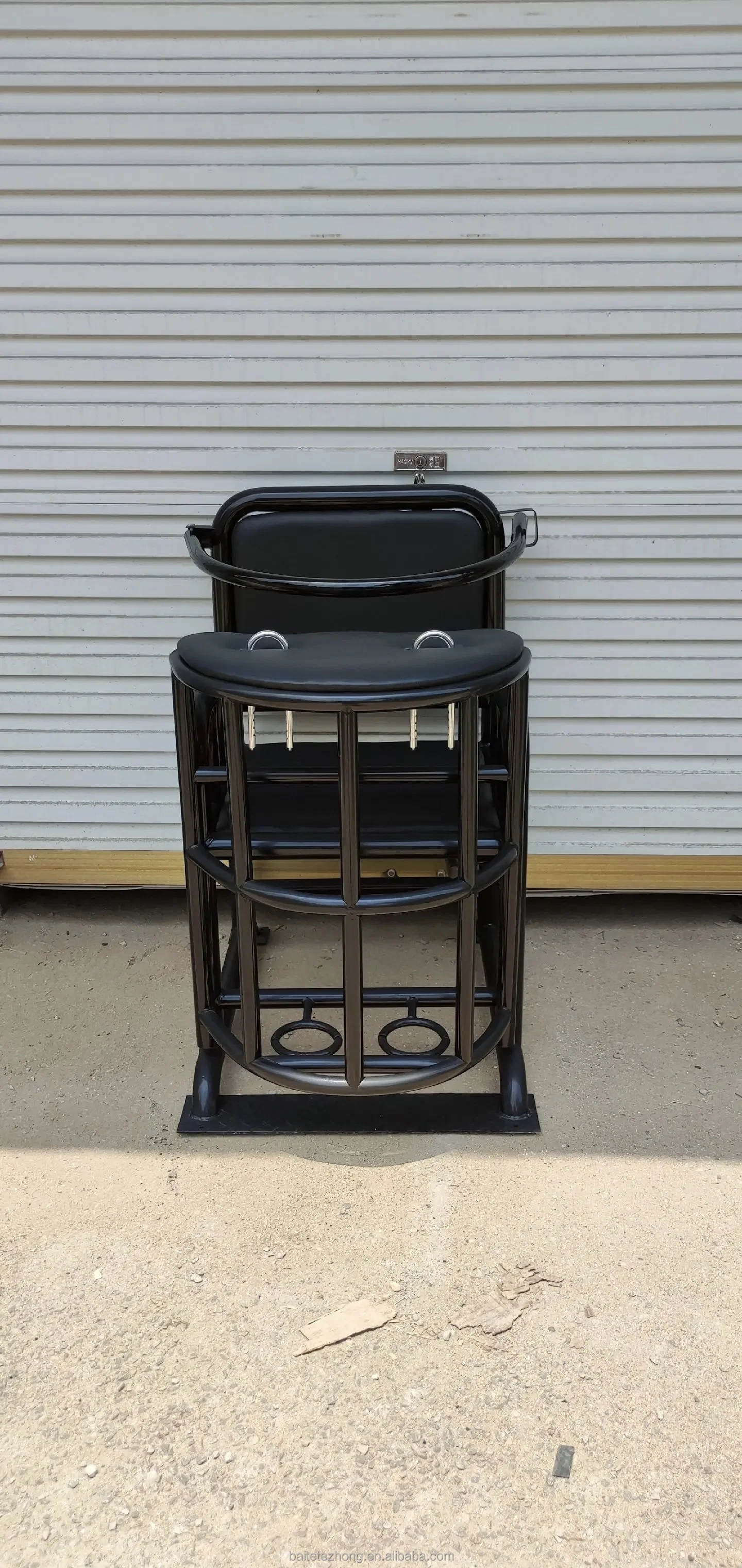 Prison Stainless Steel Interrogation Restraint Chair Manufacturer - Buy ...