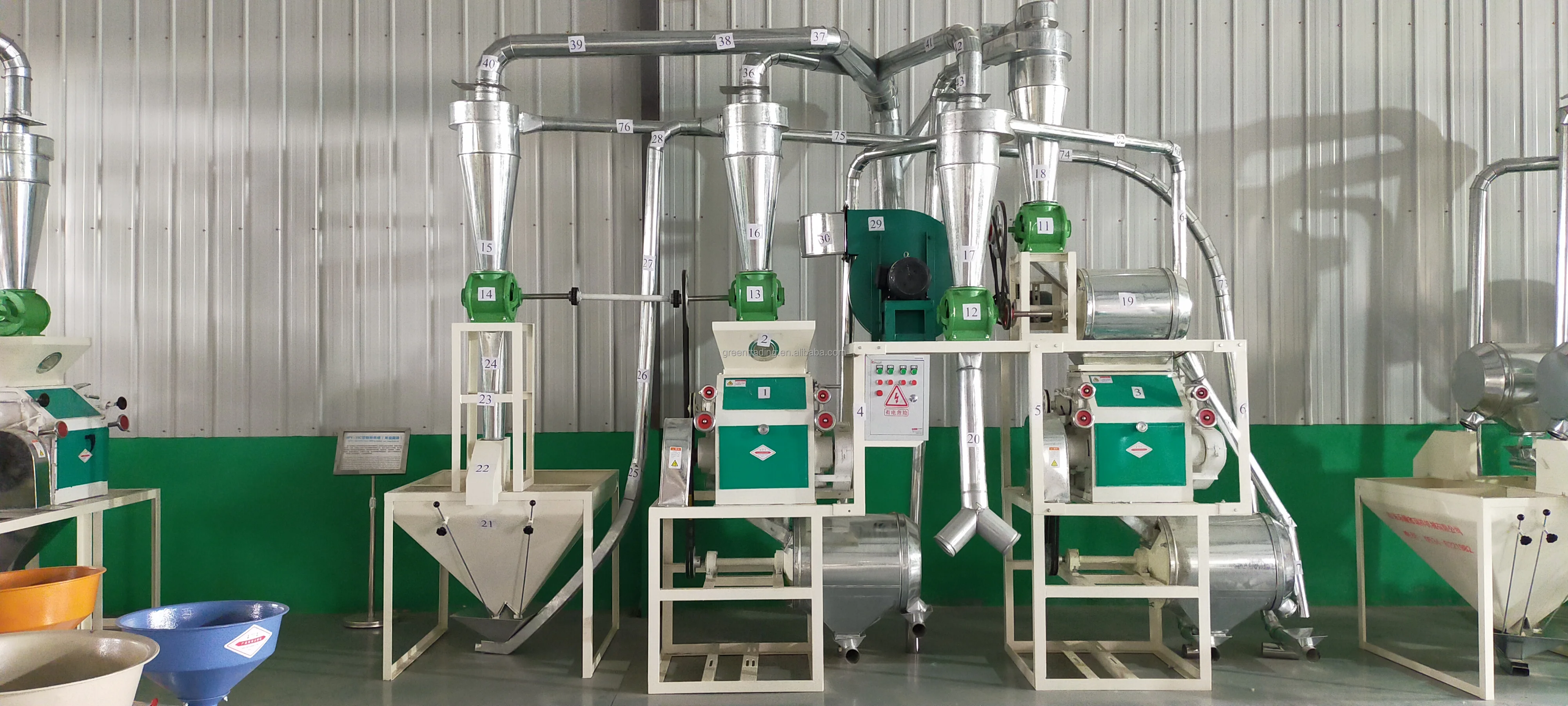 Efficient Wheat Miller - 10 Ton per Day Flour Milling Machine