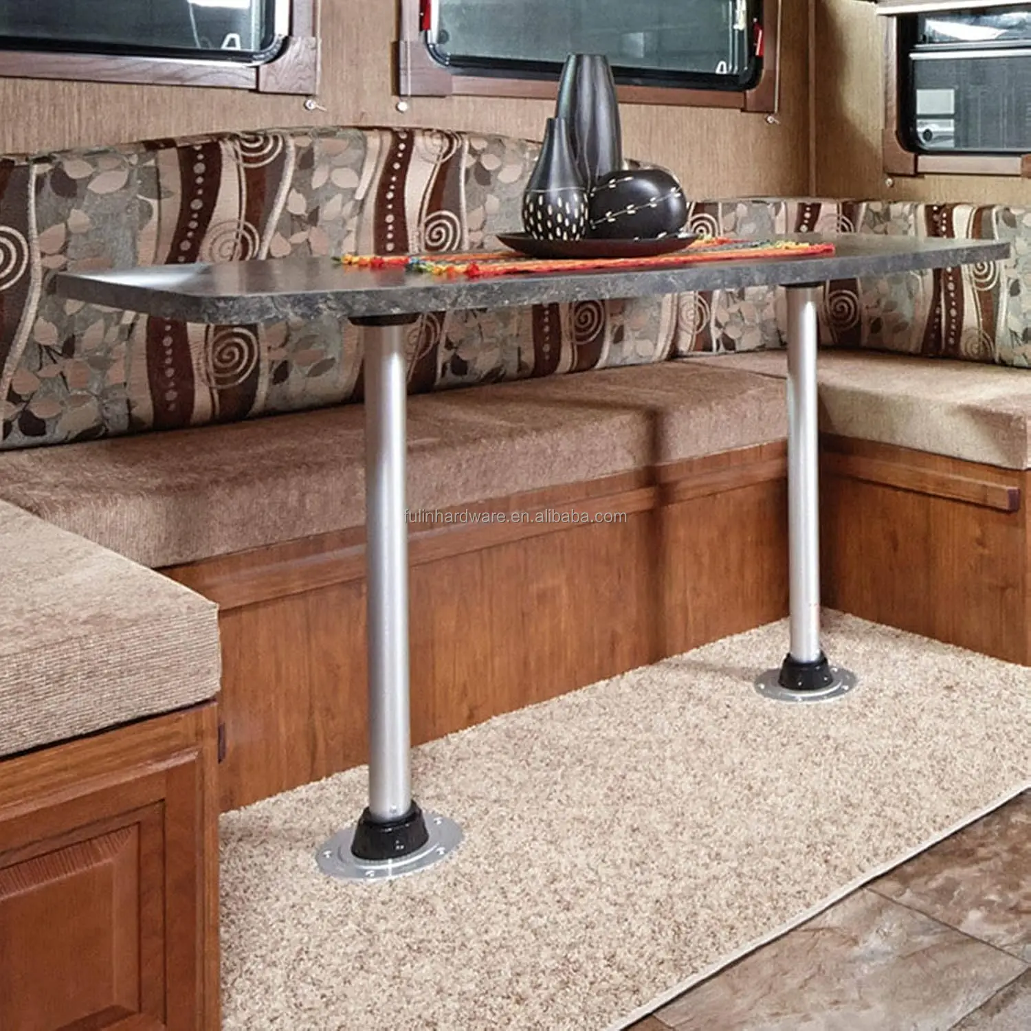 Adjustable Removable Single Metal Table Leg Detachable Swivel Leg for ...