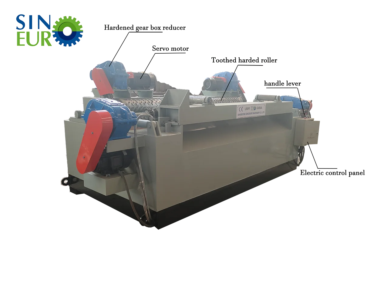 Automatic 4ft Log Debarking Machine for Plywood/log Debarker