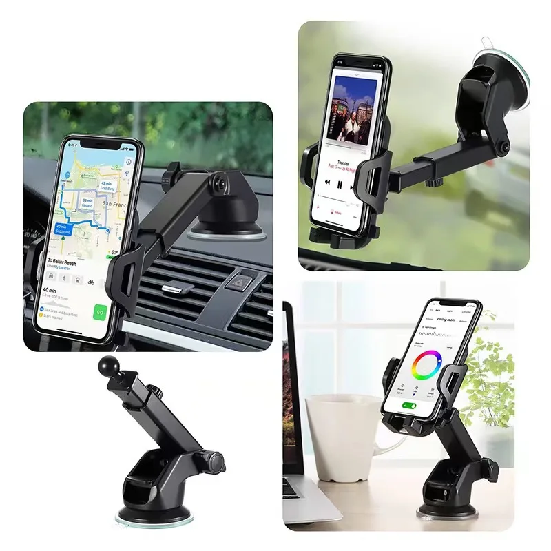 2023 Phone Mount Car Cradle Vehicle Cell Phone Holder Handsfree Stand ...