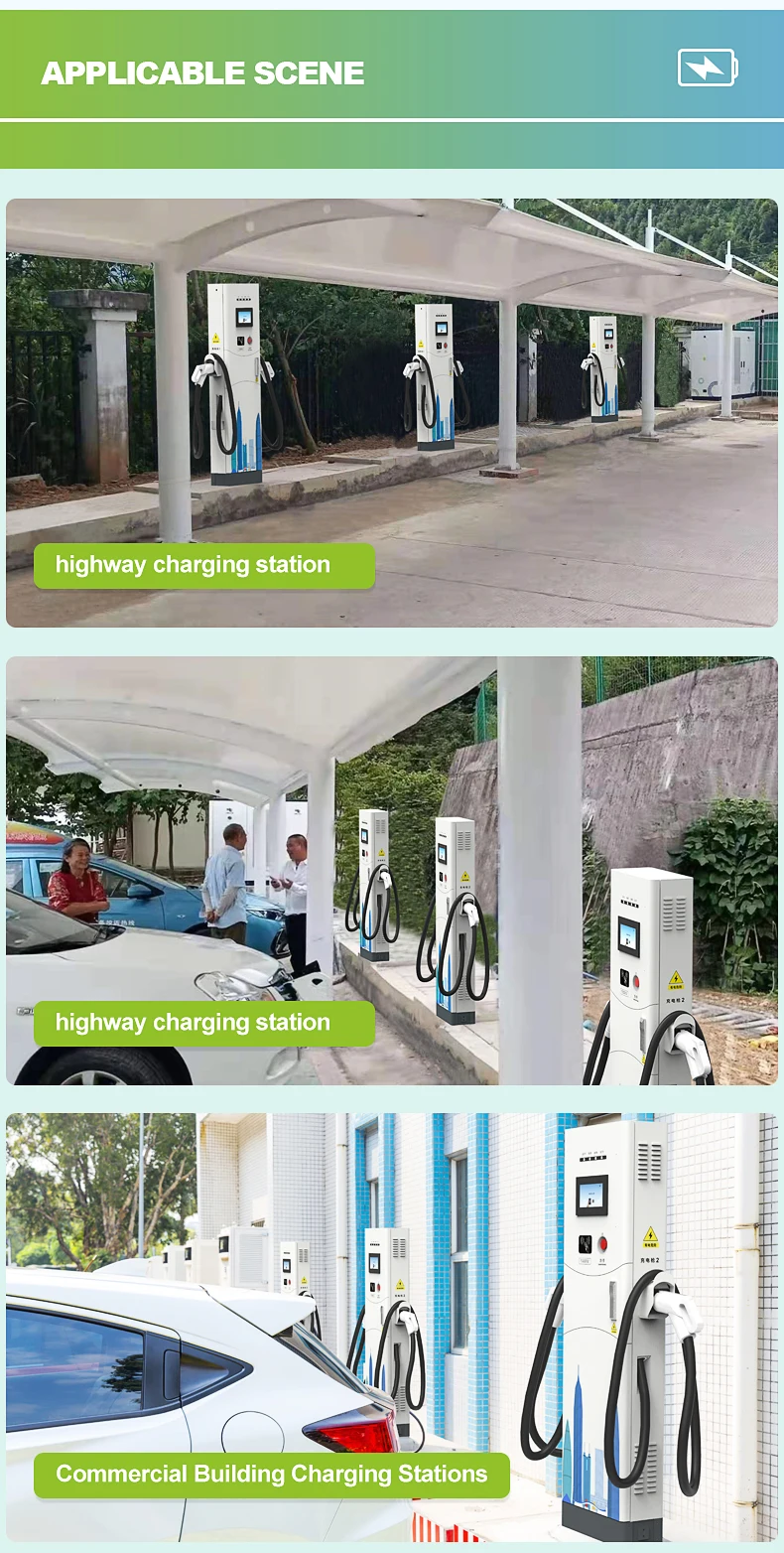 Floor-mounted 240kw 300kw 400kw 480kw Level 3 Rapid Commercial Electric Vehicle Charging ...