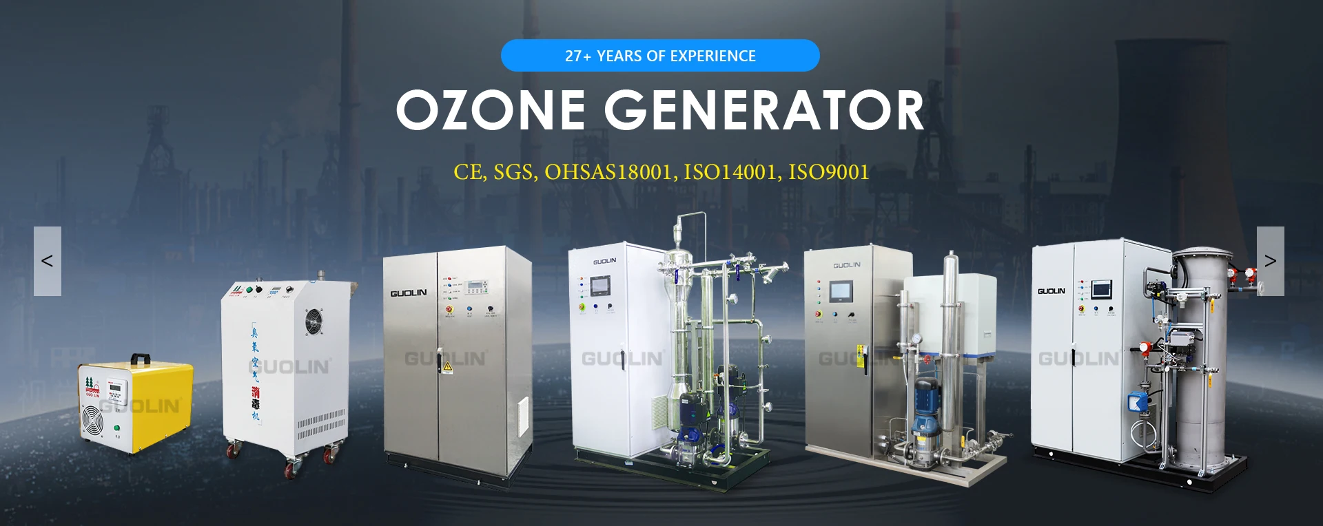 Qingdao Guolin Technology Group Co., Ltd. - Ozone Generator, Pressure ...